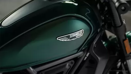 A new Emerald Green livery for the Nightshift, the post-heritage icon of the Ducati Scrambler family